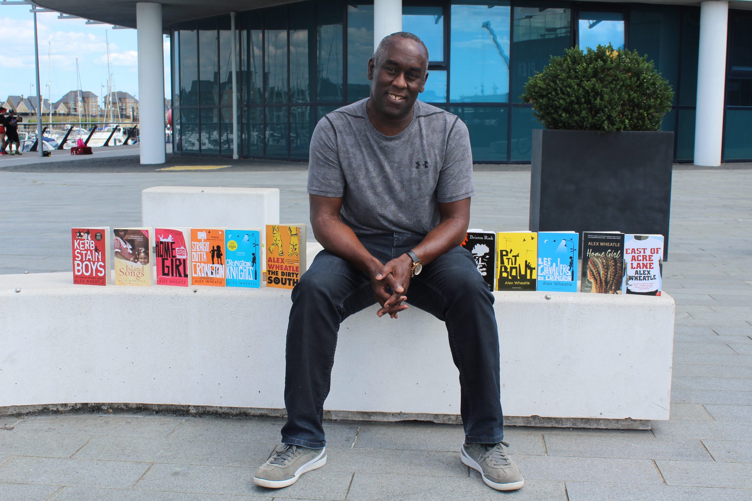 Throwback Post Day 5: Alex Wheatle - The Brown Bookshelf